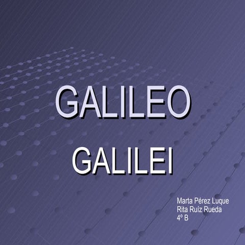 Galileo 4 | PPT