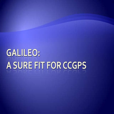 Using GALILEO | PDF