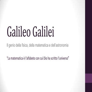 Galileo Galilei | PPT