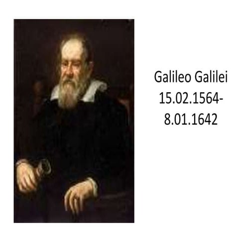 Galileo galilei | PPTX