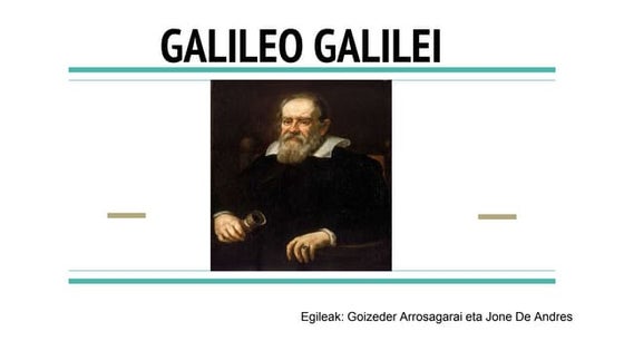Galileo Galilei | PPTX