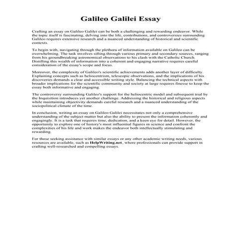 Galileo Galilei Essay.pdf