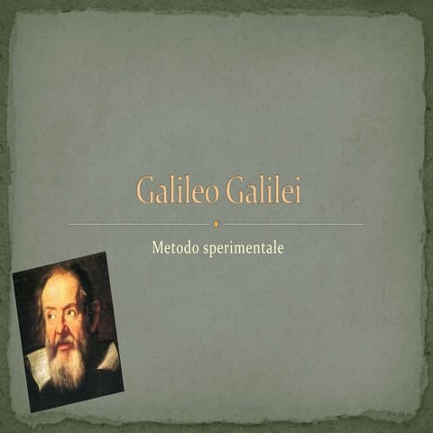 Galileo galilei power point | PPTX