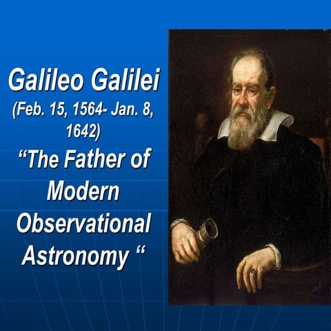 Galileo galilei | PPTX