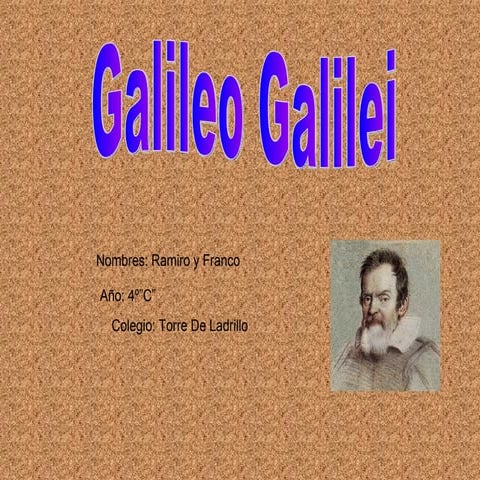 Galileo Galilei | PPT