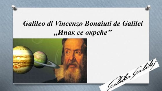 Galileo Galilei | PPT