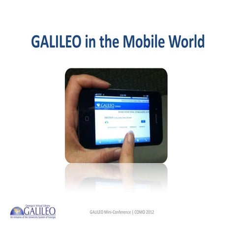 Using GALILEO | PDF