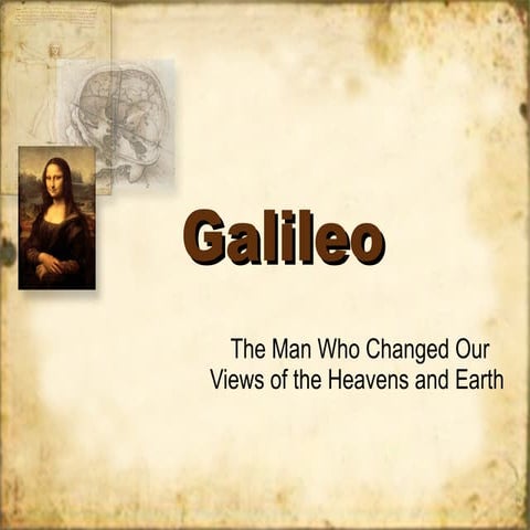 Galileo galilei power point | PPTX