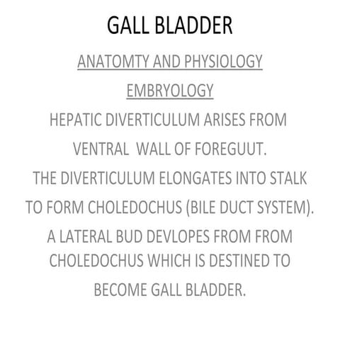 Gallbladder | PPT