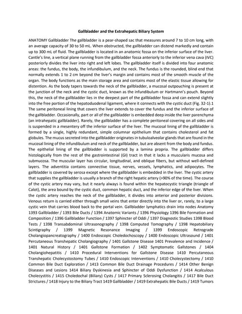 Anatomy and physiology of biliary tree | PPTX