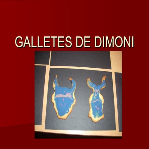 Galletes de dimoni | PPT