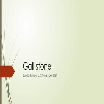 Aplikasi guidelines Gall stone di Indonesia .pptx