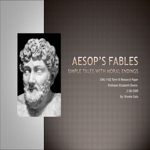 Aesop's Fables | PPT