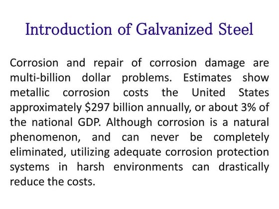 All you need to know about Hot Dip Galvanizing | PDF