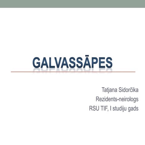 Galvassāpes | PDF