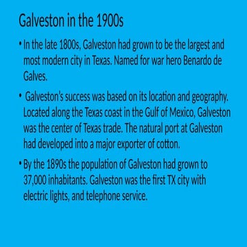 _Galveston Hurricane CLOZE Notes 1900s.pptx
