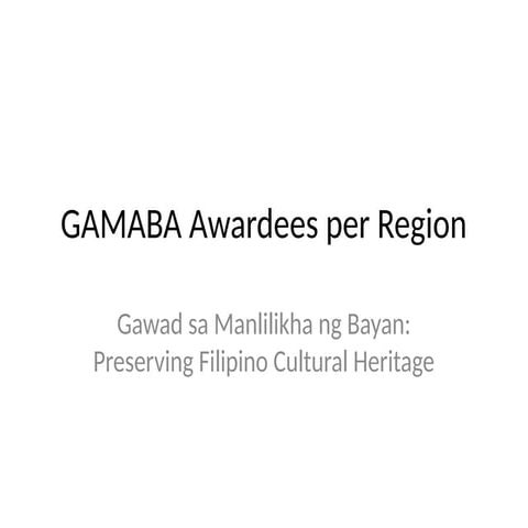 GAMABA_Awardees_Per_Region is appreciated in this field.pptx