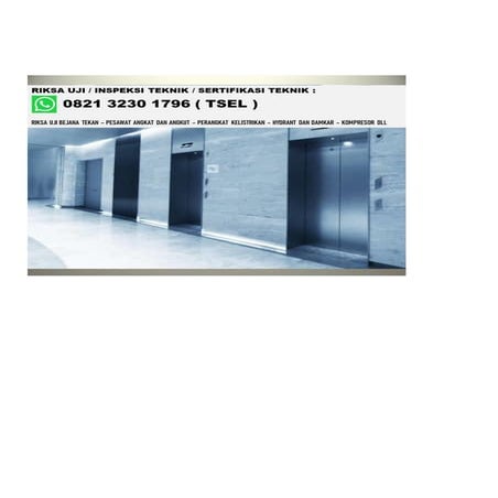 Sertifikasi Overhead Crane | PDF