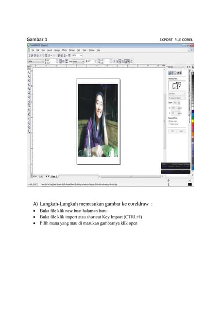 Gambar 1 export file corel | PDF