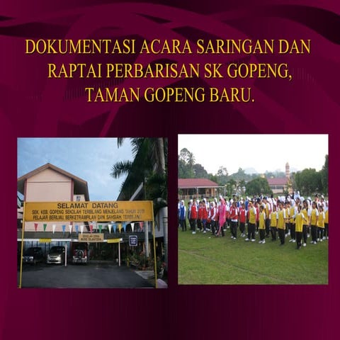 Gambar acara saringan dan raptai sukan skg1 | PPT