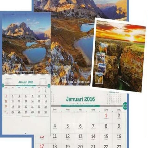 Gambar indahnya dunia di kalender | PPTX
