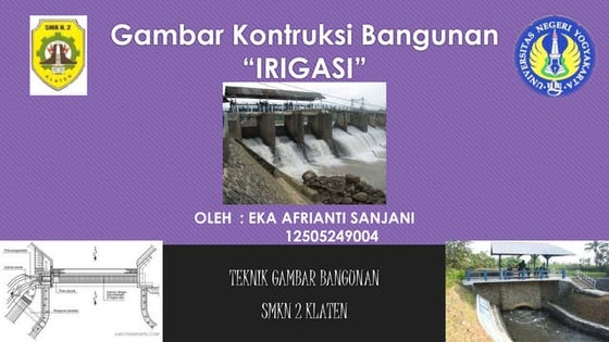 Gambar teknis perencanaan drainase | PDF
