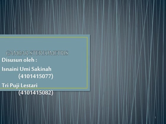 GAMBAR STEREOMETRIS-A3 GEOMETRI RUANG 2016 UNNES ROMBEL 2 | PPTX