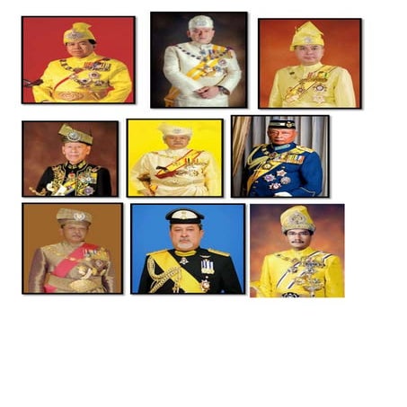 Sejarah tahun 5 Latihan menamakan Sultan negeri negeri di Malaysia. | DOCX