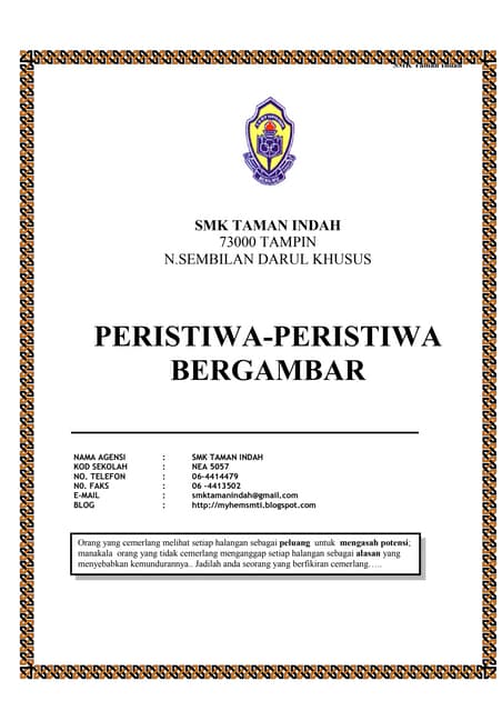 Contoh Kertas Kerja (Paperwork) | DOCX