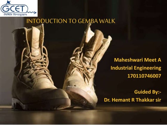 Genba OR Gemba- A Problem Solving Technique | PPTX | Business and Finance