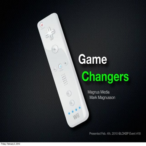 Game Changers | PDF