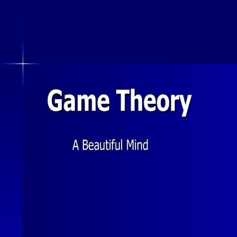 Game Theory | PDF