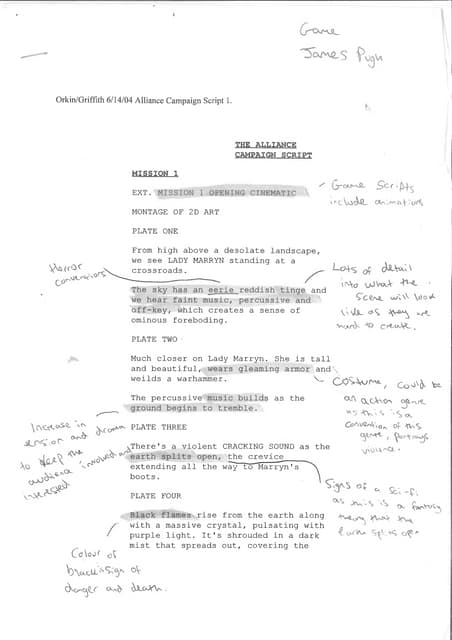 Runway storyboard 1 | PDF