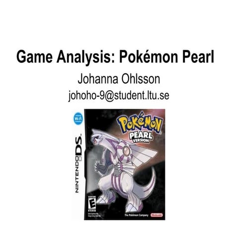 Pokemon Power Point Template for Presentation | PPTX