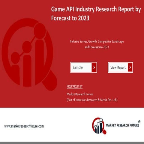 Game api market 3 | PPT