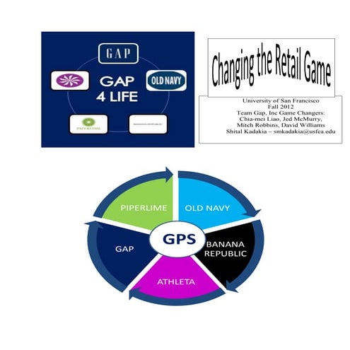 Marketing Innovation for Gap Inc. - Paper | PDF
