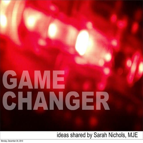 Game Changer | PDF