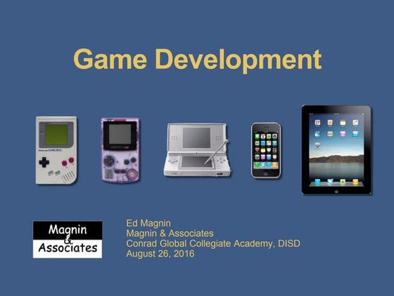 6 Aspects of Game Development | PPT