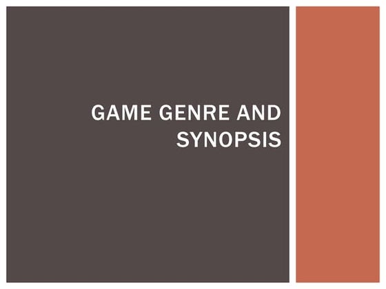 Game synopsis | PPT