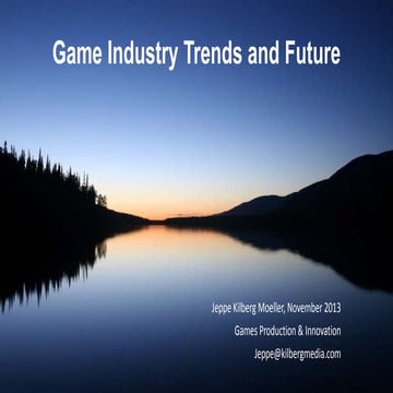 Game Industry Trends and Future | PPTX
