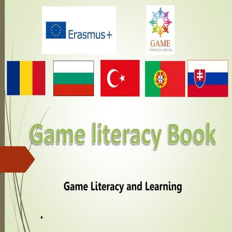 Game literacy Book.pptx | Educational Video Games | Video Game Genres