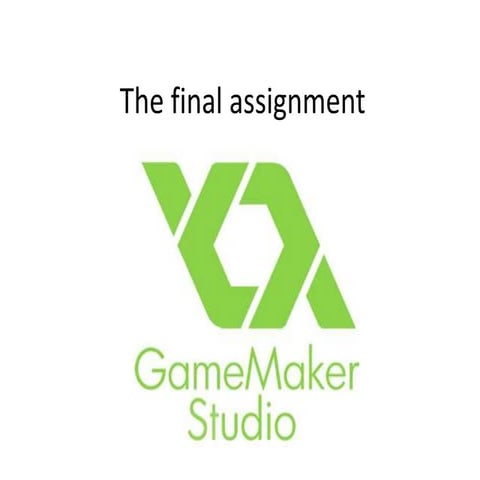 Gamemaker proposal | PPTX