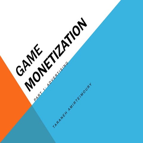 Game monetization | PPTX