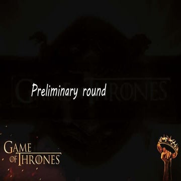 Game of thrones presentation | PPTX