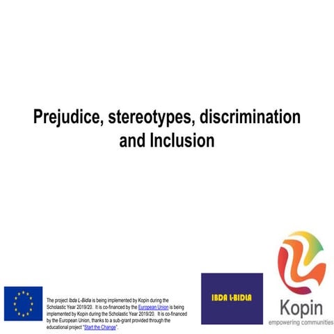 GAME on Stereotype, Prejudice, and Discrimination.pptx