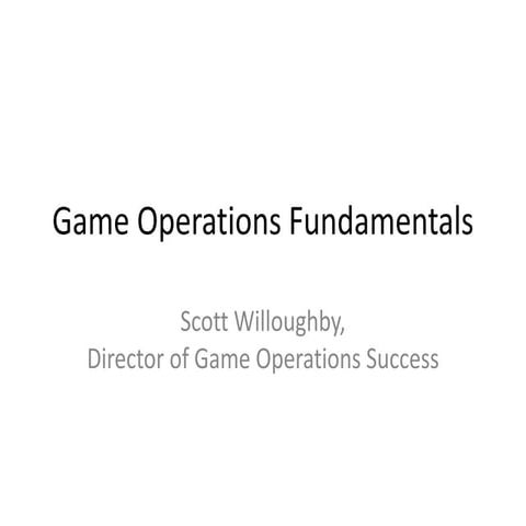 Intro to live ops | PDF