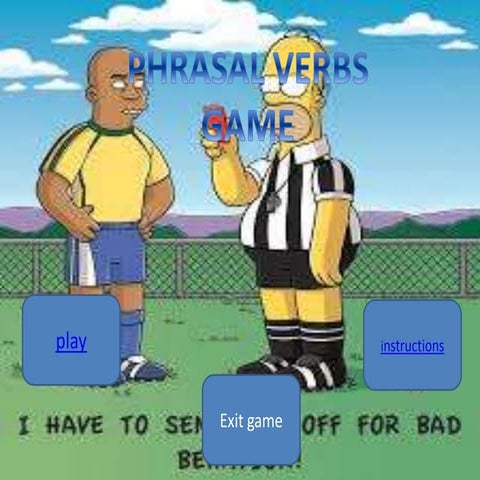 Game phrasal verbs | PPT