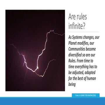 Are rules infinite? | PPTX