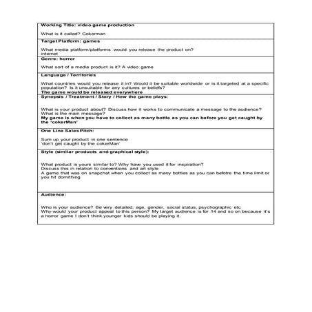 Game production | PDF