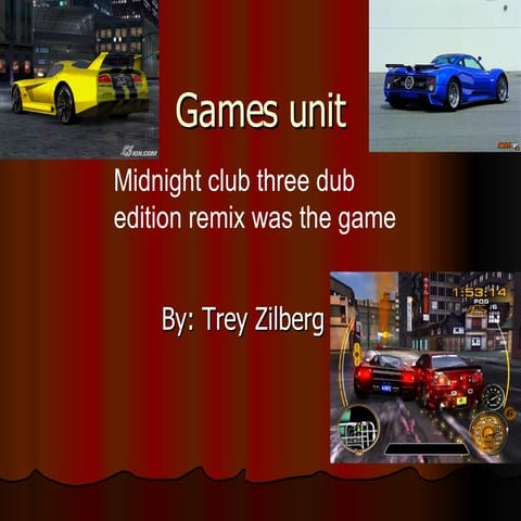 Case Study-Midnight Club | PPT